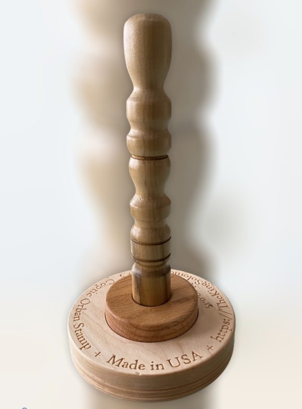 5″x 1″ Coptic Exotic Hard Maple Orthodox Bread Stamp w\Raised Back ...