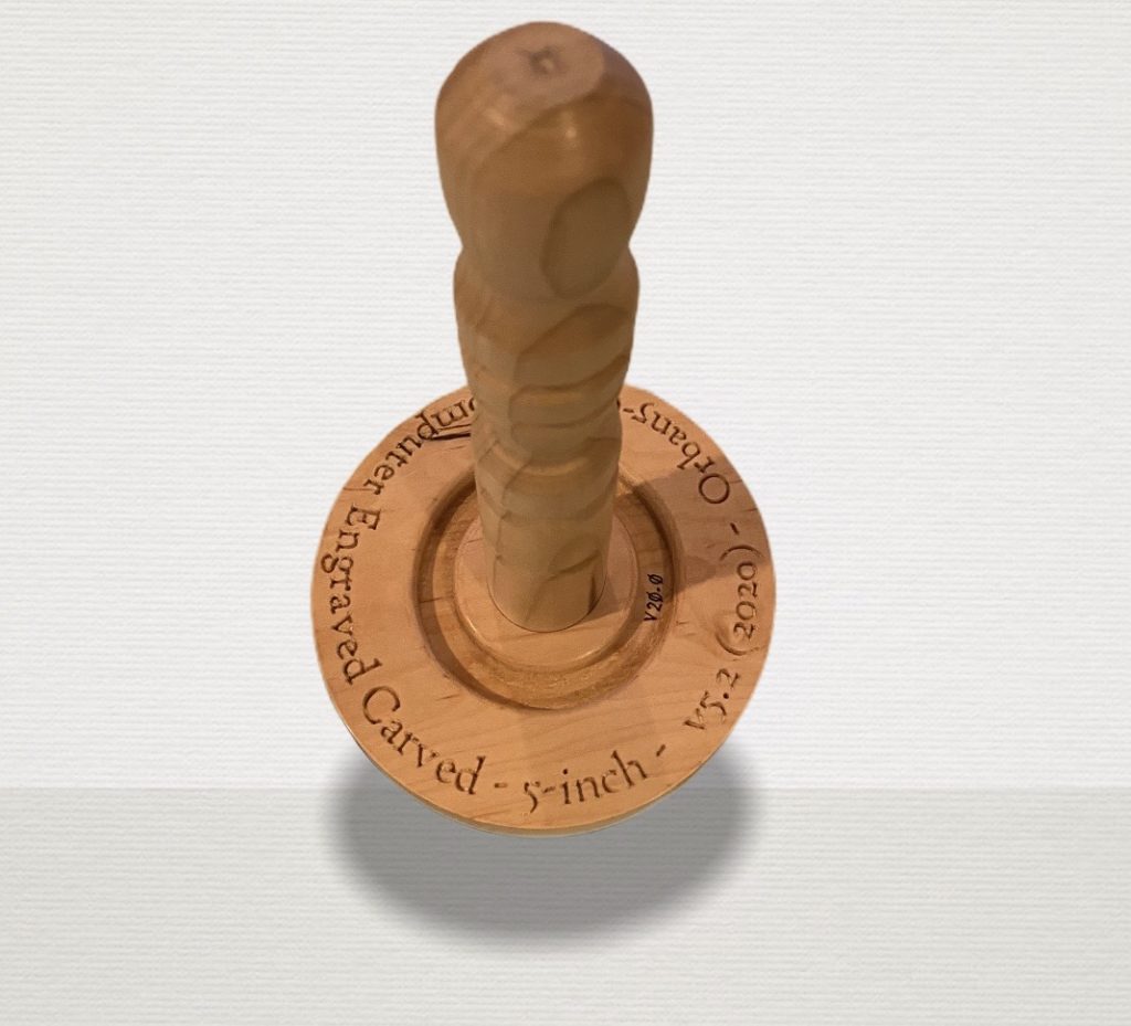 5″ Coptic Orthodox Bread Stamp (Orban) – Oak Wood – The King Solomon 3D ...