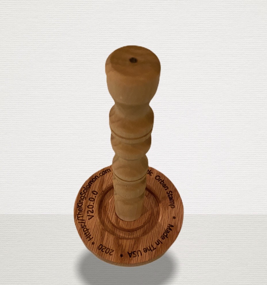 5″ Coptic Orthodox Bread Stamp (Orban) – Oak Wood – The King Solomon 3D ...