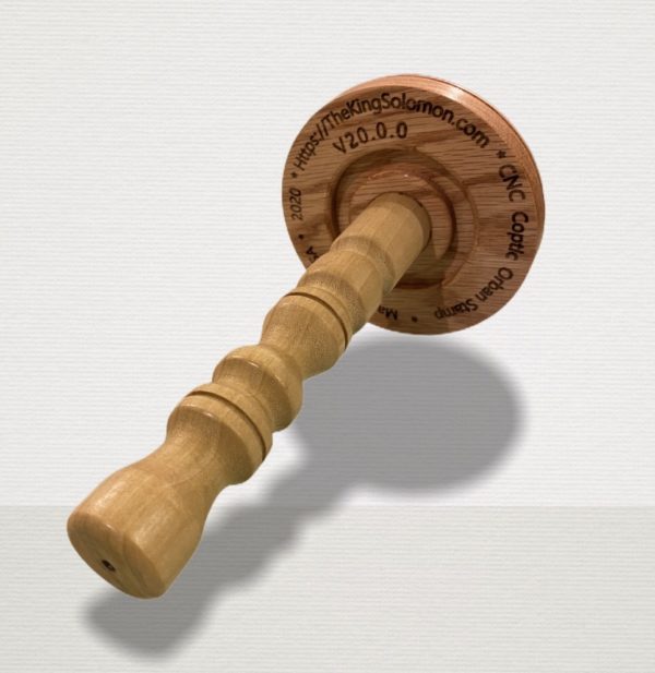 5″ Coptic Orthodox Bread Stamp (Orban) – Oak Wood – The King Solomon 3D ...