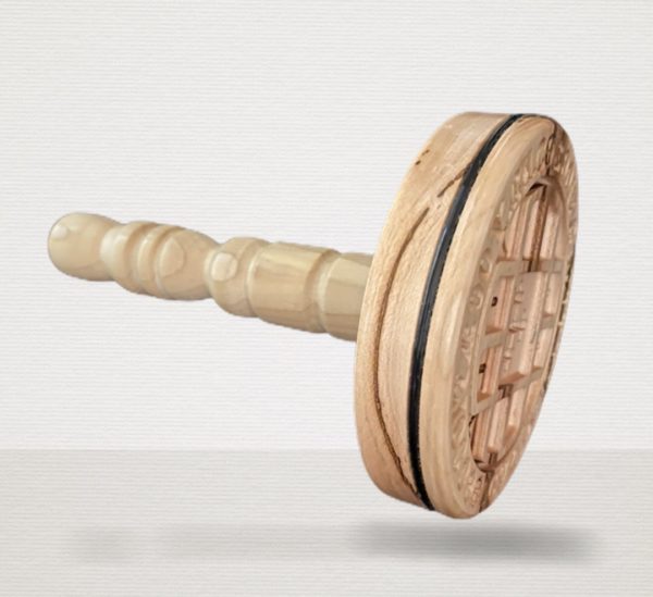 5″x 1″ Coptic Exotic Hard Maple Orthodox Bread Stamp w\Raised Back ...