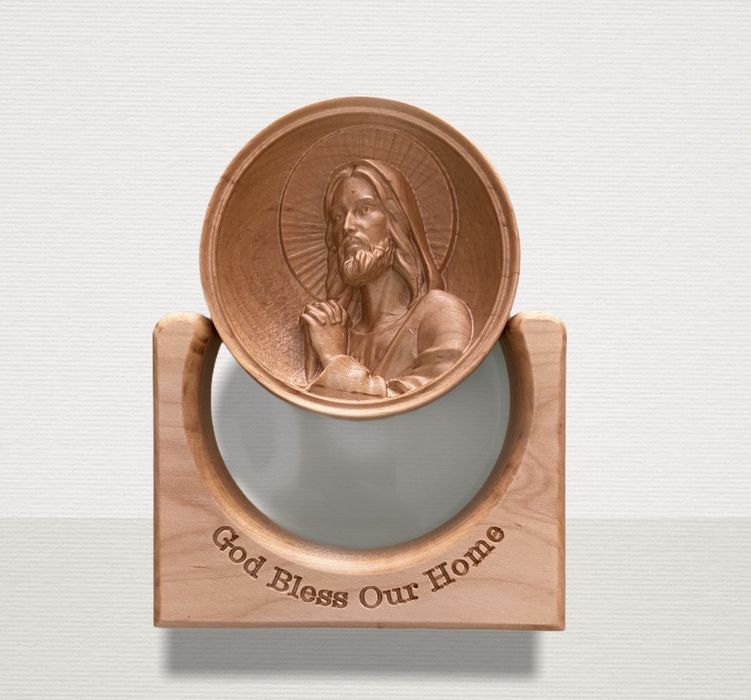 Home of Coptic Orban Stamp | Cutting Board | Verse Plaque | 3D CNC Models